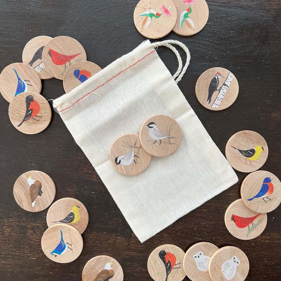 Bird Memory Tile Game - Maple Landmark