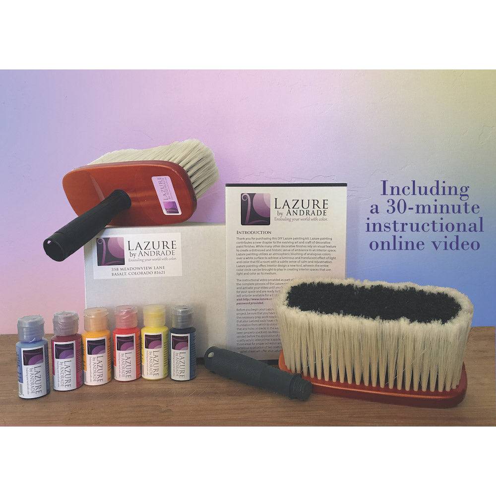 Lazure Painting Kit | Lazuring Instructions Tutorial | Paints & Brushes