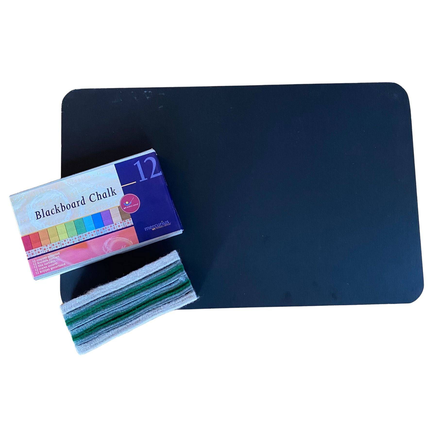 Chalkboard Chalk And Eraser