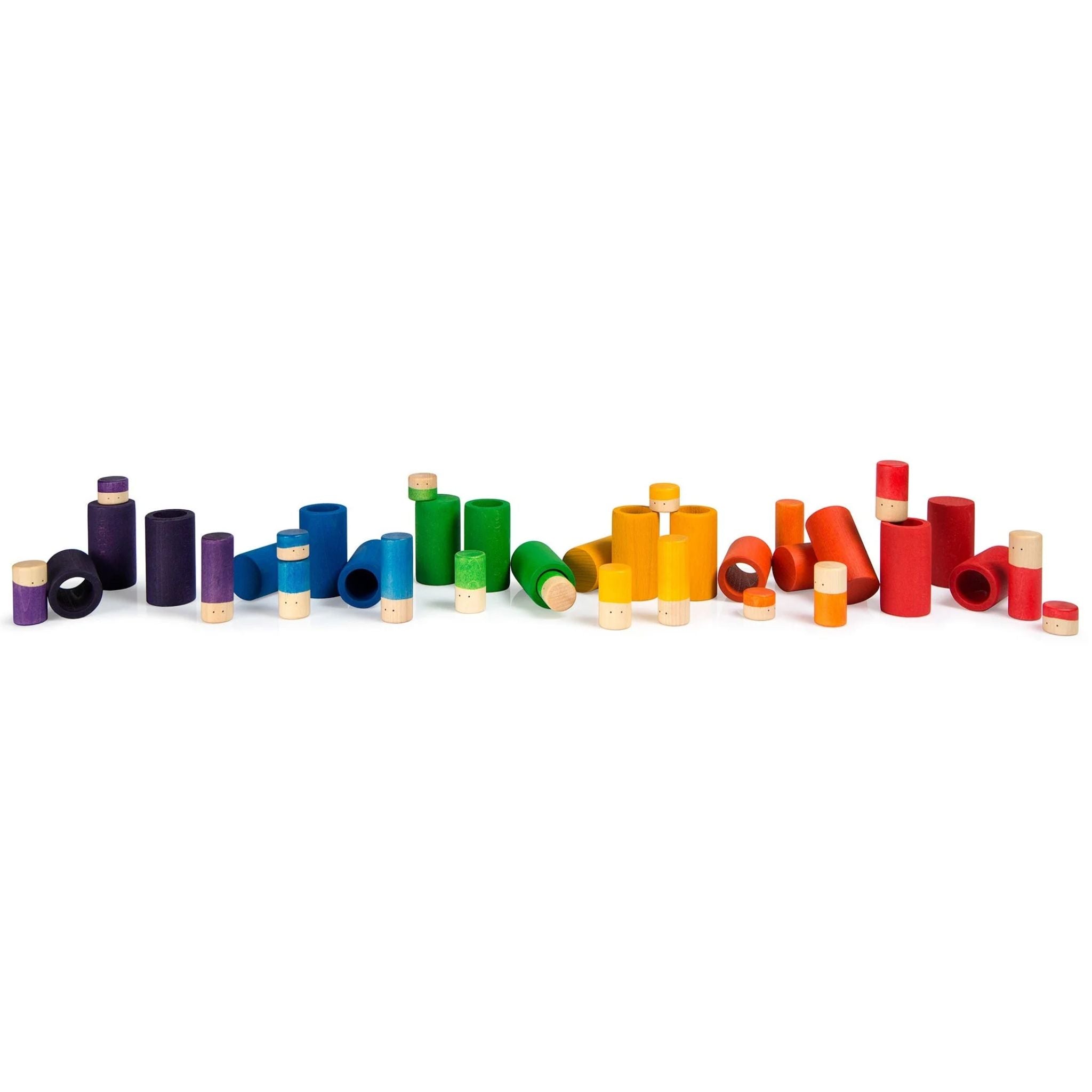 Grapat Lo Rainbow Colored 36 Piece Set
