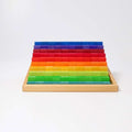 Grimms Spiel & Holz | Stepped Counting Blocks | Wooden Math Blocks