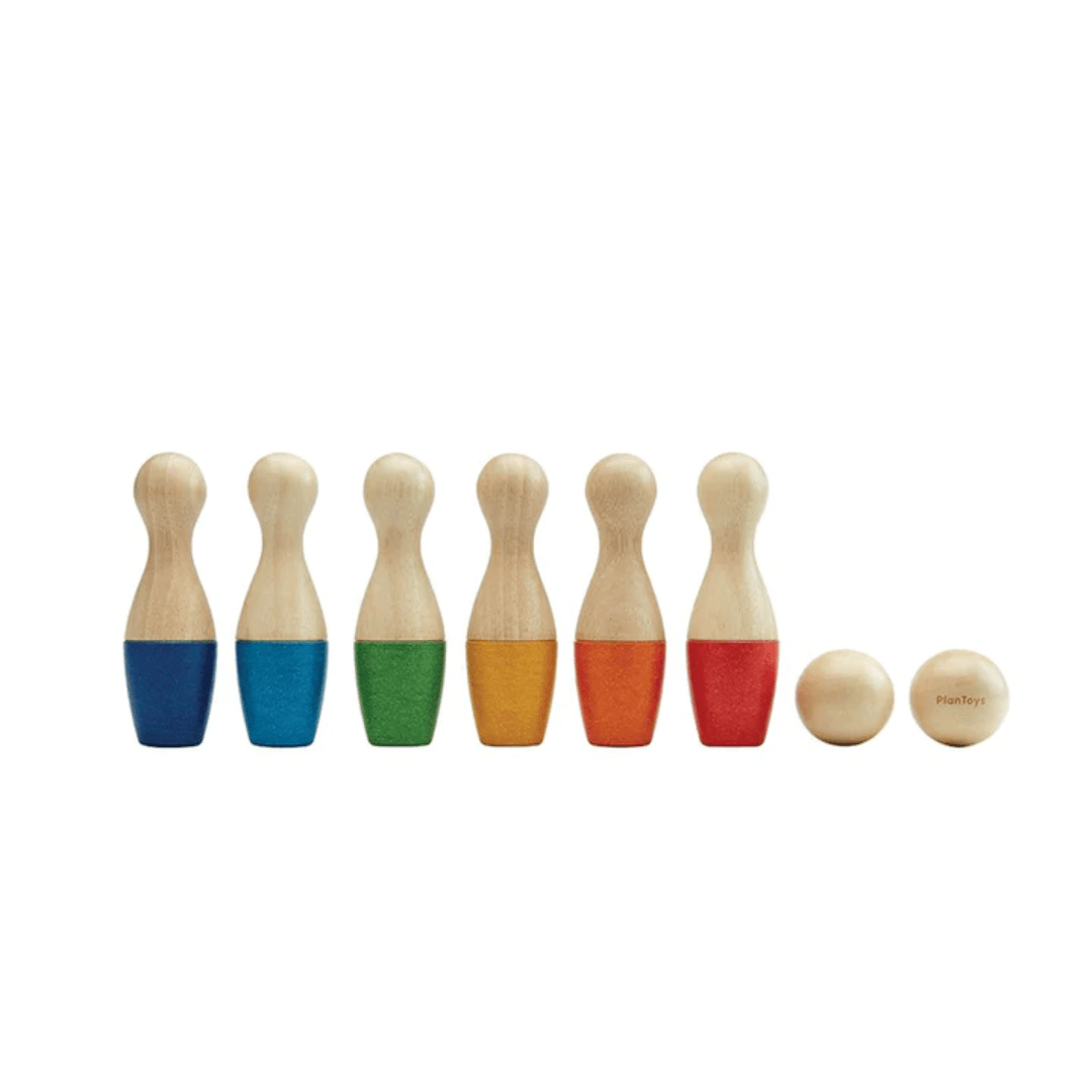 PlanToys Wooden Bowling Set